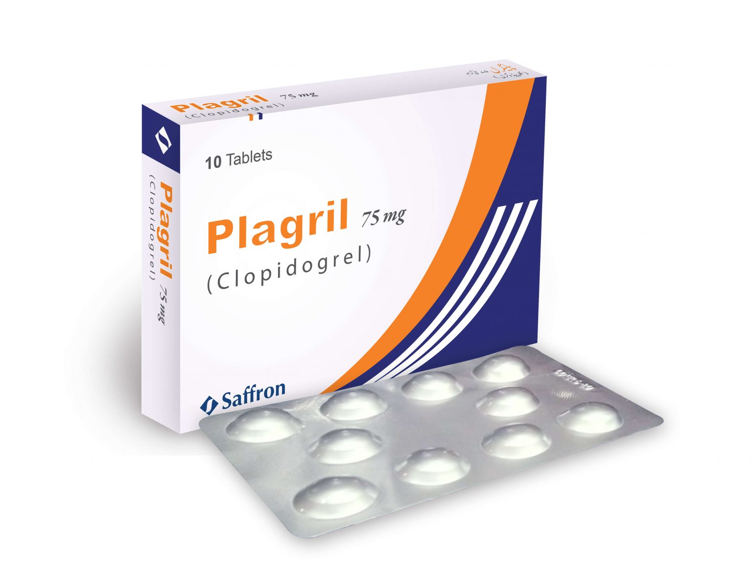 Plagril 75mg Tablets – Saffron Pharma