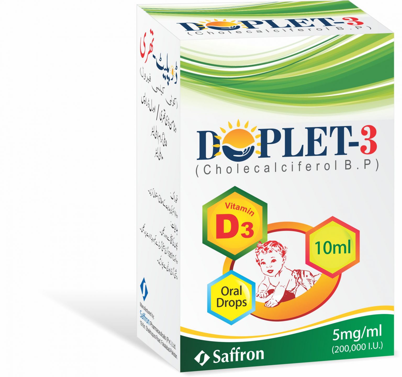 Doplet-3 Oral Drops – Saffron Pharma