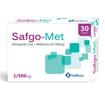 Safgo-Met 2/500mg Tablet – Saffron Pharma